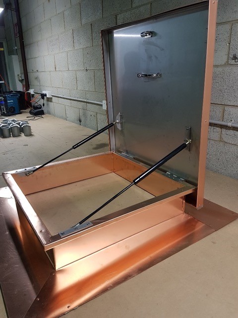 Roof Access Hatches | Navarro Sheet Metal Designs