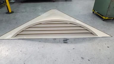 Gable Vents | Navarro Sheet Metal Designs | Custom Rainheads