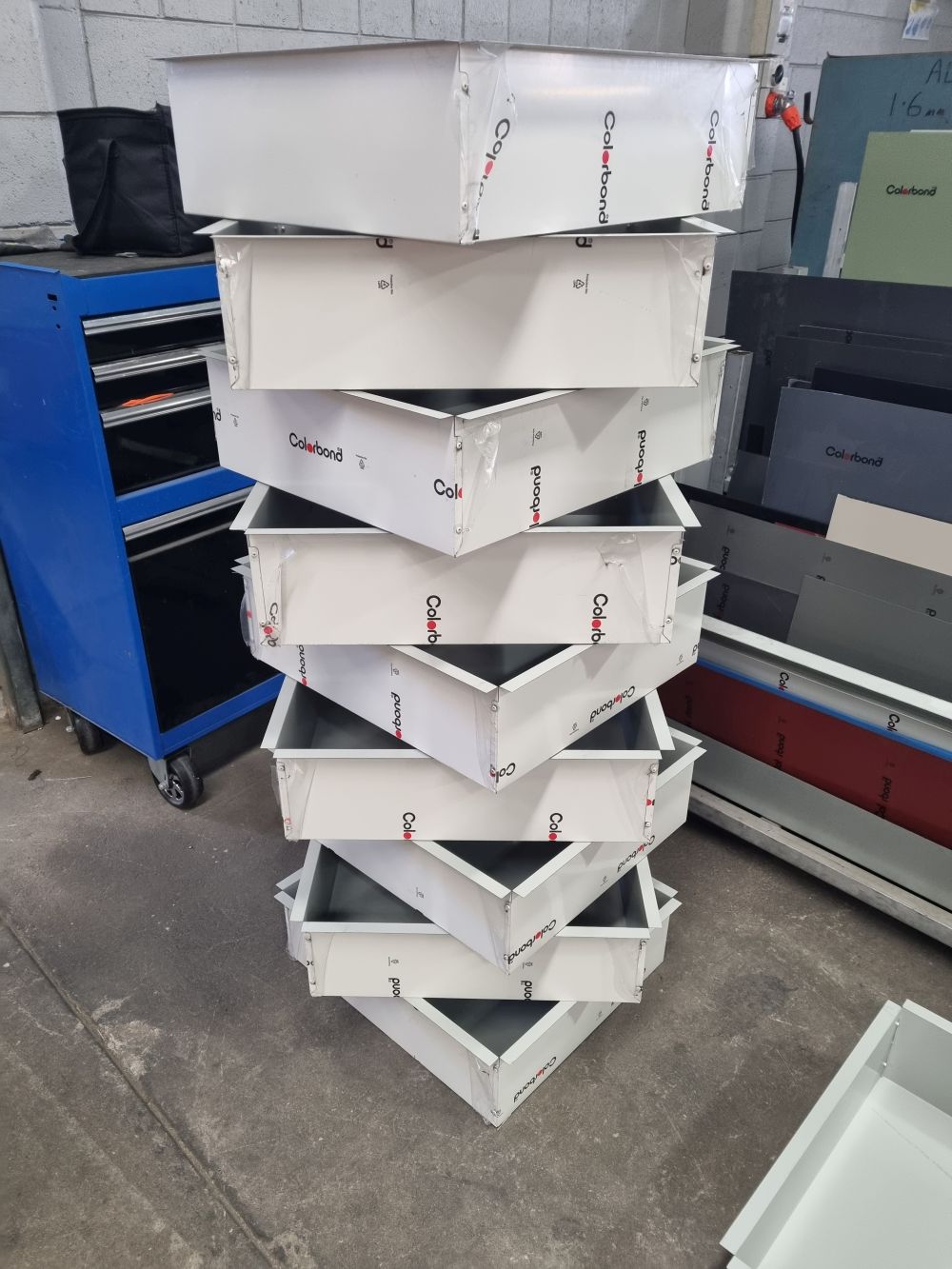 Sumps | Navarro Sheet Metal Designs | Custom Rainheads